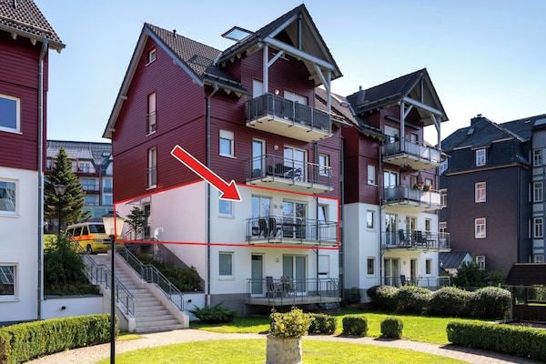 Ferienwohnung Tannenblick 2-2" Mit Bergblick, Balkon Und Wi-fi - Tambach-Dietharz