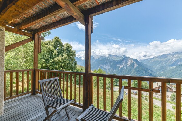 Chalet 'Gabbro- Moderne Tout Confort' Con Vista Sulle Montagne, Terrazza Privata E Wi-fi - Villard-Reculas