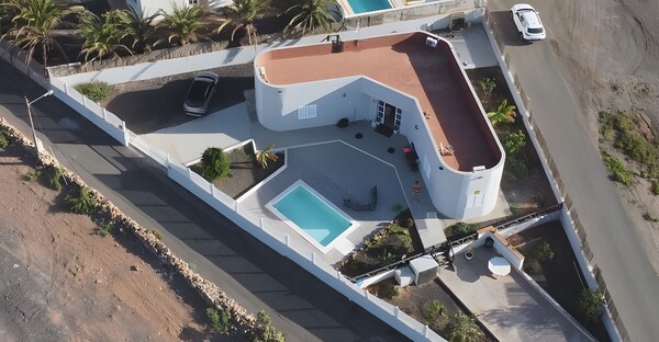 Villa De Vacances 'Brisa De Gairia' Avec Vue Sur Les Montagnes, Wi-fi Et Climatisation - Fuerteventura