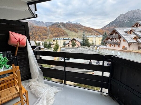 Studio Charmant Proche Pistes Et Commerces Avec Parking, Balcon, Animaux Acceptés - Montgenèvre