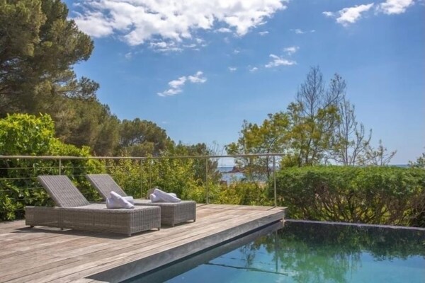 Villa 8 Pers | Waterfront | 180° Sea View - Cap Estérel