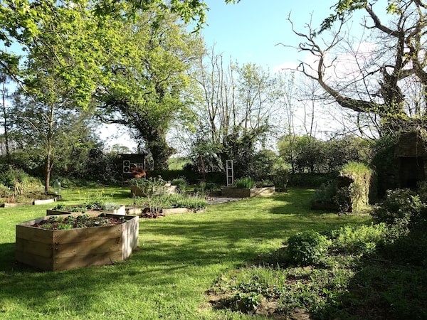 Gîte Marguerite - Maison Avec Jardin De 3500m2 - Pluvigner