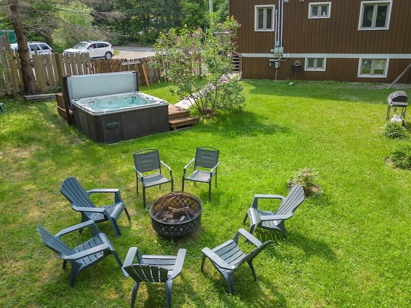 Laura Rustic Retreat With 4-season Spa Val David - Sainte-Agathe-des-Monts