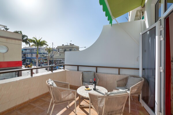Ferienwohnung 'Los Angeles 1' Mit Meerblick, Gemeinschaftsterrasse Und Wi-fi - Mogán