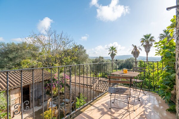 Country House 'Es Mirador' With Mountain View, Wi-fi And Air Conditioning - Manacor