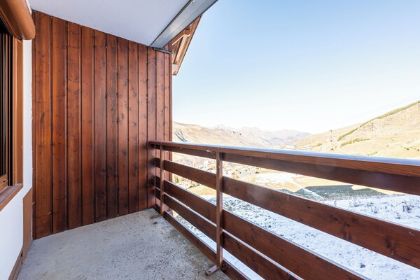 Ferienwohnung 'Appartement Les Menuires' Mit Bergblick Und Balkon - Les Menuires