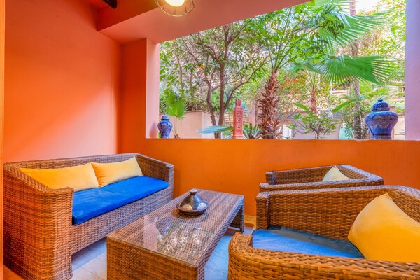 Charming  Two-bedroom Apartment In The Centre Of Marrakesh Gueliz - Marrakech
