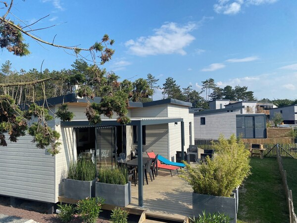 Luxury Cottage Chalet With Swimming Pool And Internet Near The Sea - Jullouville