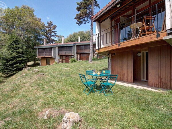 Tríplex Alpino Con Sauna Y Balcón, Vista A Pistas - Chalmazel