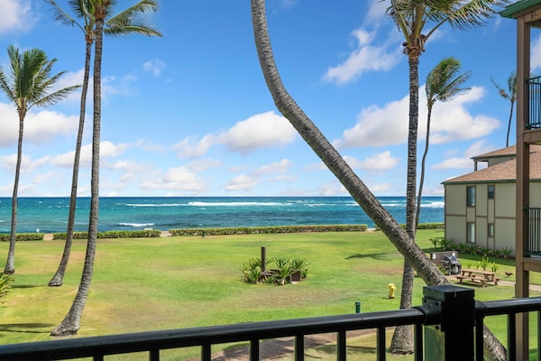 Pono Kai F206 Oceanview Ac, Pool, Jacuzzi, Bbq, Tennis - Kapaa, HI