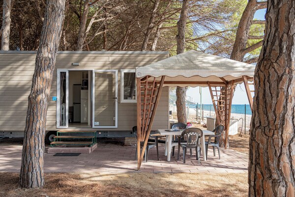 Camping Le Cernie- Seafront Mobile Home With Klima - Girasole