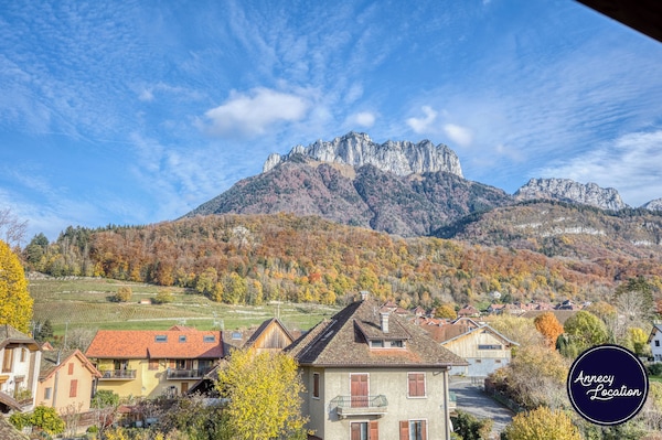 Les Toits De Menthon - Vue Lac & Plein Centre - Talloires-Montmin