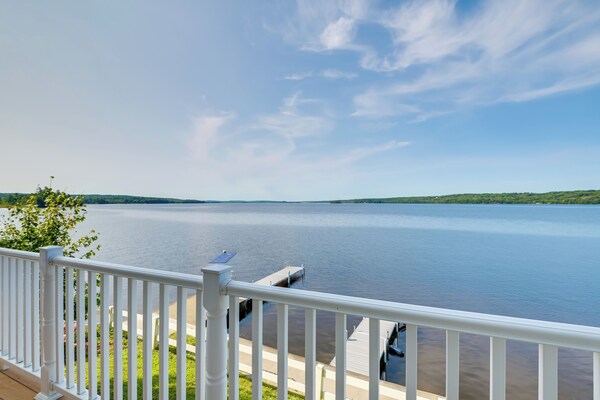 Spacious 5-bedroom Waterfront House In Lovely Sidney With Wifi, Ac - Sidney, ME