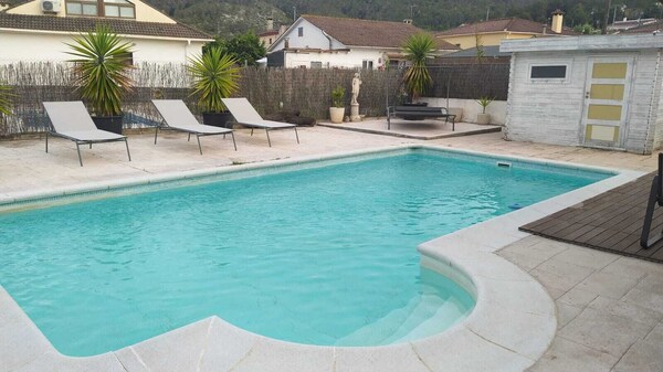 Villa Franz Casa Completa, Cerca De Sitges, Con Piscina Y Casa De Invitados - Vilafranca del Penedès