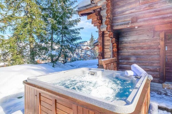 200m Des Pistes | Chalet Lumineux + Jacuzzi Privé - Méribel
