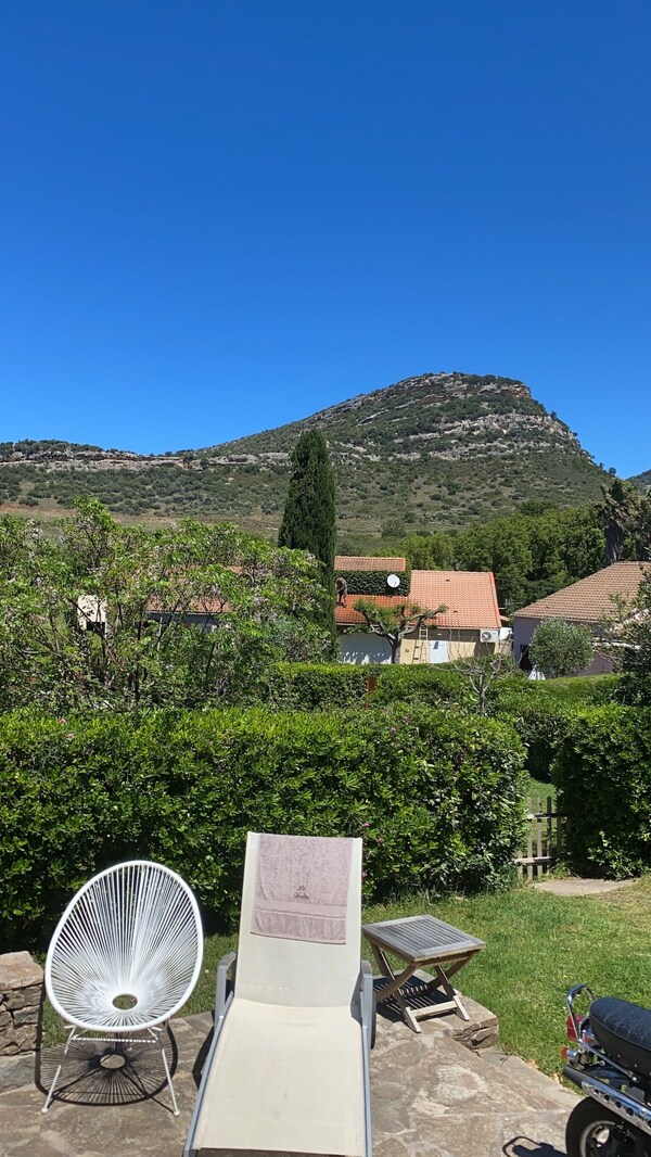 House In A Quiet Hamlet In Corsica With Swimming Pool And Tennis Court - Oletta