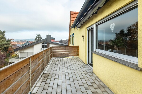 Ferienwohnung "Felsenweg" Mit Gemeinschaftsgarten, Balkon Und Wi-fi - Herbstein