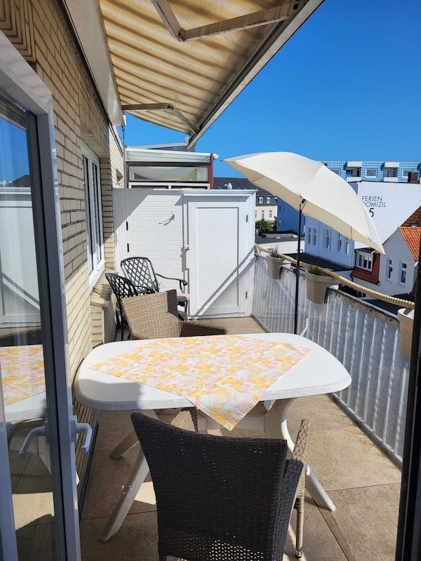 Vacation Apartment "Kleine Auster" Is A Tranquil Approx. 25m² - Norderney