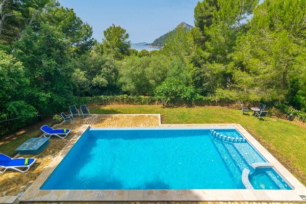 Can Mir Sa Posada Des Pagès - Villa With Pool - Pollença