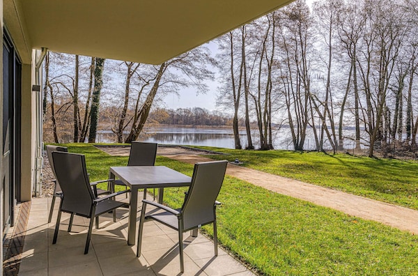 Namaste - Stilvolle 5 Sterne Ferienwohnung Mit Terrasse Direkt Am Krakower See - Krakow am See