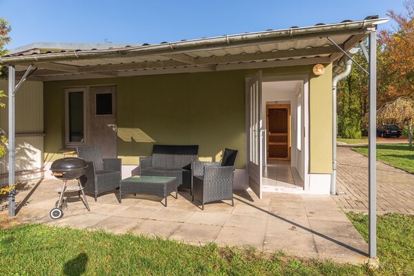 Ferienhaus Sunshine Mit Großzügigem Garten, Kamin Und Eigener Sauna - Alt Schwerin