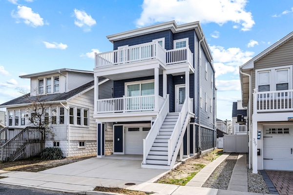 Brand New Modern Luxury At The Beach - Secure Parking Seaside Heights House - Seaside Heights, NJ