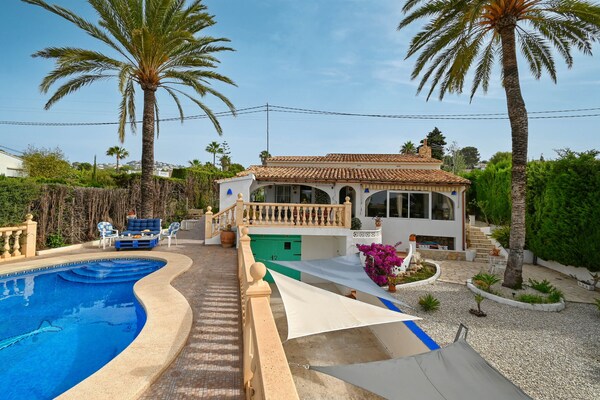 Villa 'Dulce' With Sea View, Wi-fi And Air Conditioning - Benissa