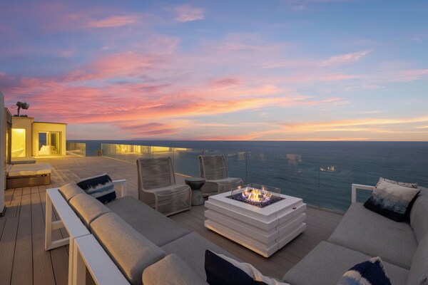 Oceanfront Zen  Saltwater Pool  Fire Pit  Koi Pond - Encinitas, CA