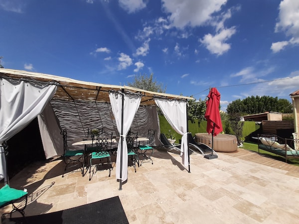Villa In Provence, Swimming Pool, Spa, Sauna, Between Cassis, Marseille Aix En Provence - Auriol