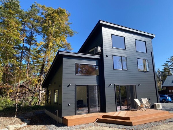 Flagpole Villa Hakuba, A Newly Built One-room Rental Villa In Misorano, Hakuba Village, Will Open In The Winter Of 2024! - Japan