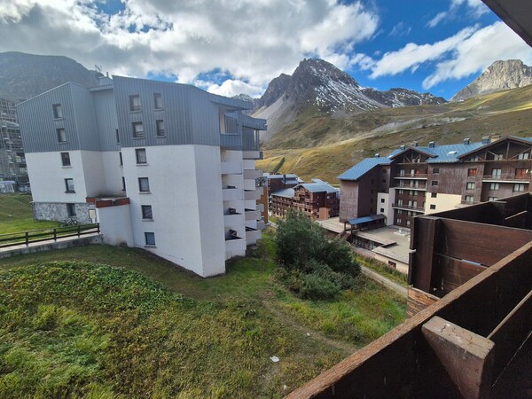 Bright Studio Near Slopes, Shops, Balcony - Tignes