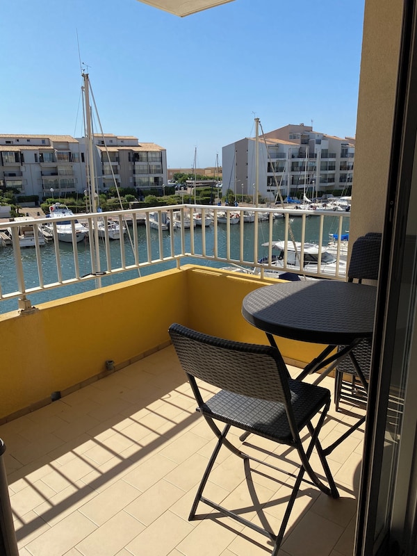 Super Appart A L îLe Des Pêcheurs  5mn à Pied De La Plage Avec Sa Belle Terrasse - Le Grau d'Agde