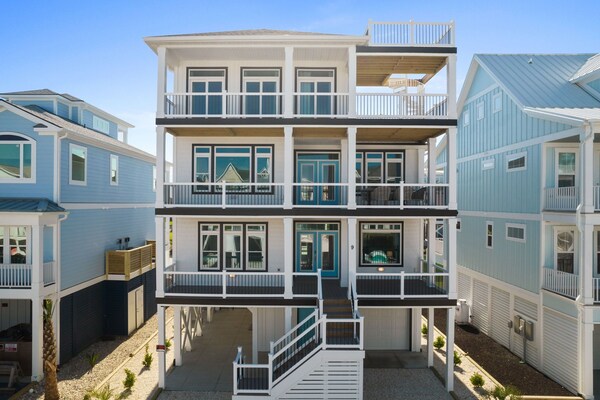 Turtle Vista Is A Pristine 5 Bedroom Home W/ Private Pool And Widows Peak - Ocean Isle Beach, NC