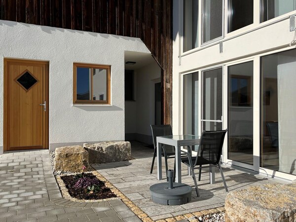 Vacation Apartment Alte Tenne, 1 Bedroom - Brenner, House - Füssen