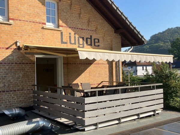 Vacation Apartment In The "Lügde Train Station" - Apartment/apartment, Shower And Bath, Wc, 3 - Lügde