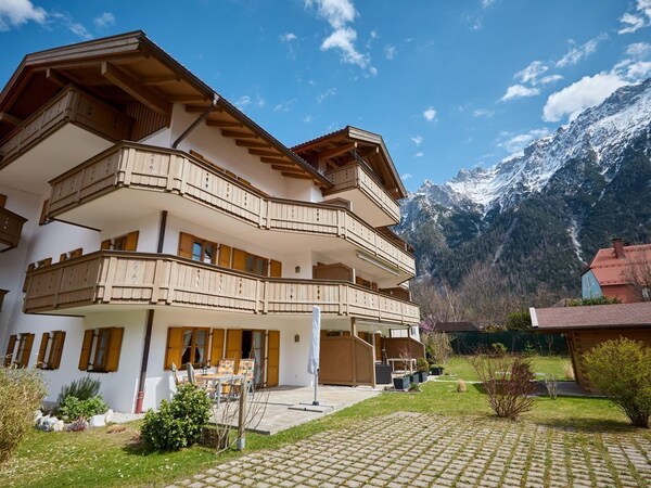 Burgberg, Ferienwohnung - Fewo/2 Schlafräume/dusche, Wc - Mittenwald