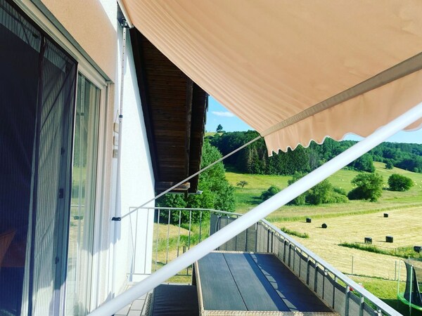 Cozy Vacation Apartment Jolie, Bathroom, Wc, 2 Bedrooms - Gästehaus Jolie Losheim Am - Losheim am See