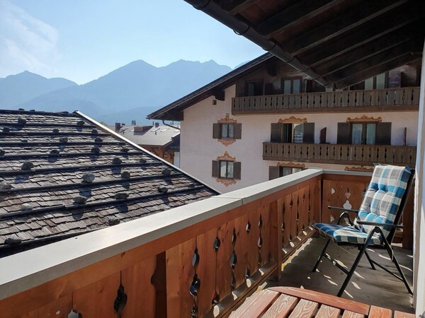 "Nr. 5" Apartment Karwendelblick, 1 Bedroom, Shower, Wc - Sabine, House - Walchensee