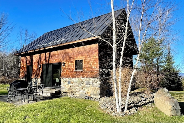Passive House: Modern Stone Country Cottage - Stowe, VT