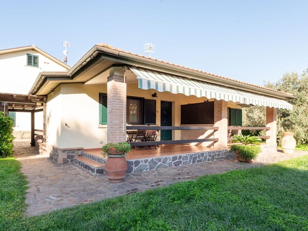 Herrliche Wohnung In Einem Ferienhaus Mit  W-lan, Klimaanlage, Tv, Terrasse Und Parkplatz - Castiglione della Pescaia