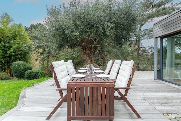 Ferienhaus 'Entre Terre Et Mer' Mit Privater Terrasse, Privatem Garten Und Wi-fi - Locquirec