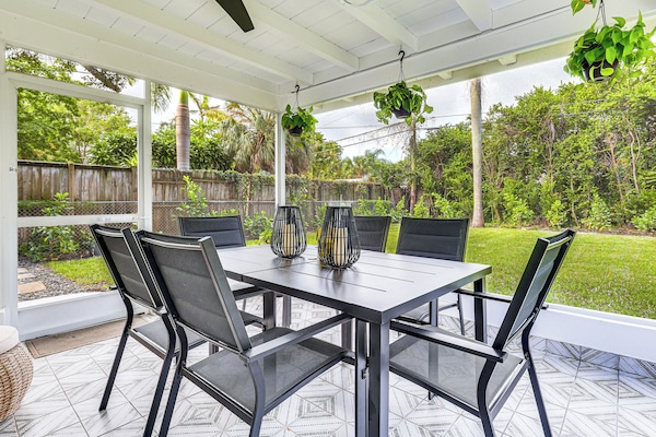 'The Peacock Bungalow' Near Fort Lauderdale Beach! - Karibik
