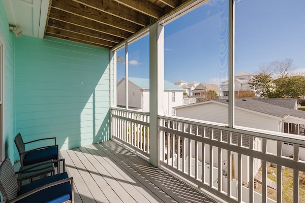 4bd Coastal Oasis W Hot Tub! - Carolina Beach, NC