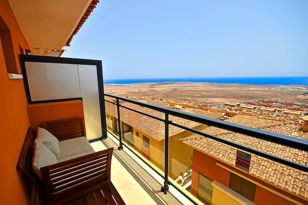 Panorama Blue Apartment With Ocean View For 10p - Fuerteventura