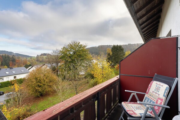 Apartment 'Haus Erika - Ferienwohnung 1' With Shared Garden, Balcony And Wi-fi - Willingen
