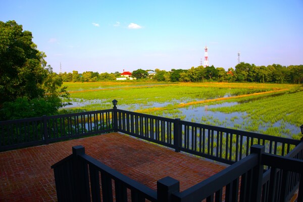 Akirasunrice Peacefull Villa Calm Ricefield Garden - Ayutthaya
