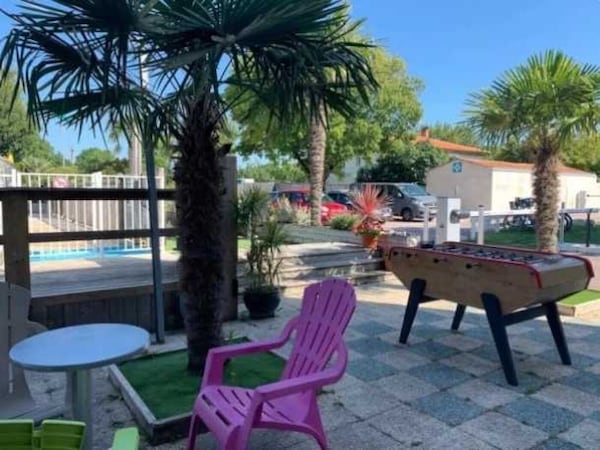 Camping 3 éToiles - Piscine - Eehcha - Marennes