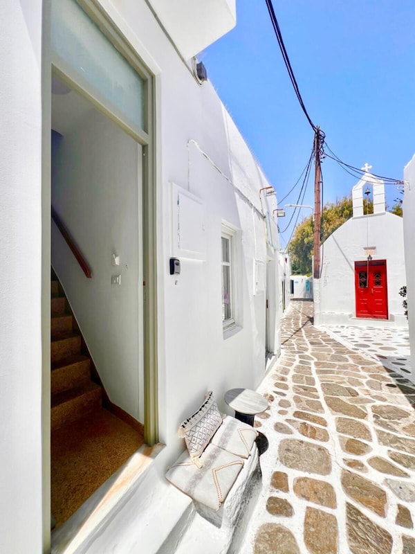 Kallisti Suite: Charming 1-bedroom House In Mykonos Town With Wifi, Ac - Mykonos