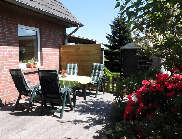 Casa Vacanze 'Huus Meernmank' Con Terrazza In Comune, Giardino In Comune E Wi-fi - Leck