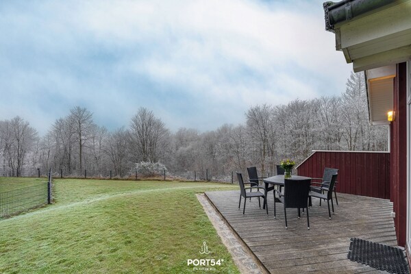 Panoramablick 19 - Gemütliches Ferienhaus Für 4 Bis 6 Personen Mit Sauna - Torfhaus
